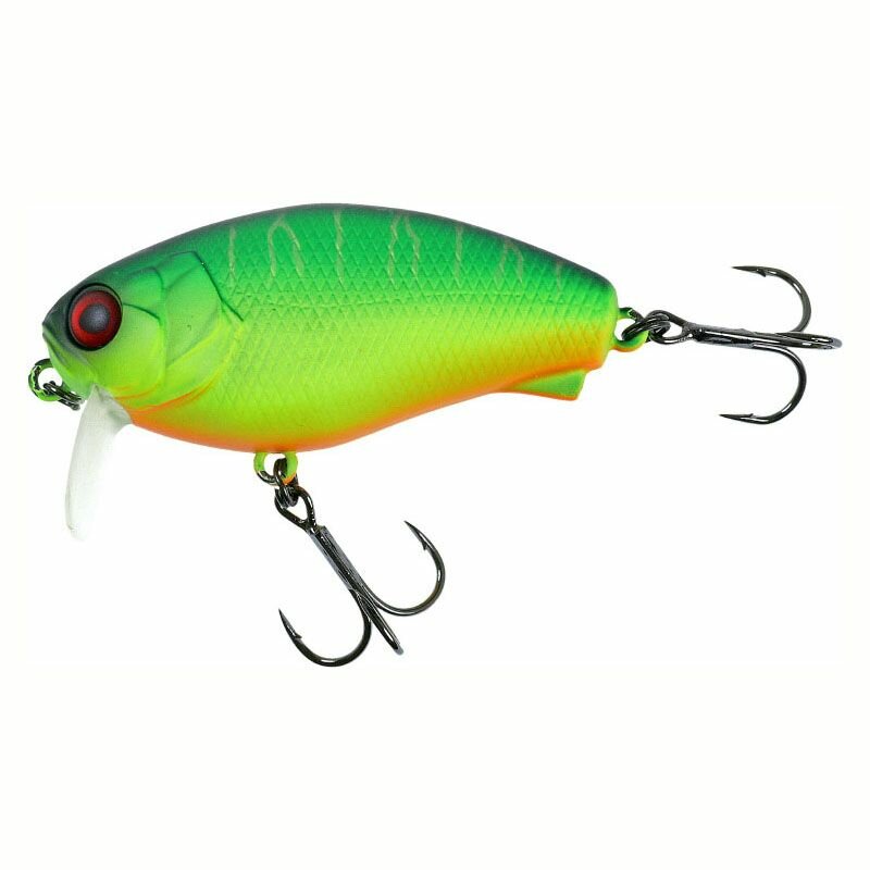 Воблер кренк на щуку/на головля/на судака/на окуня/на форель JACKALL Cherry 0 Footer 48 мм цв. matt tiger