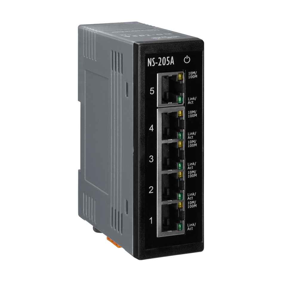 Коммутатор ICP DAS NS-205A 5xRJ-45 10/100 BaseT(X)