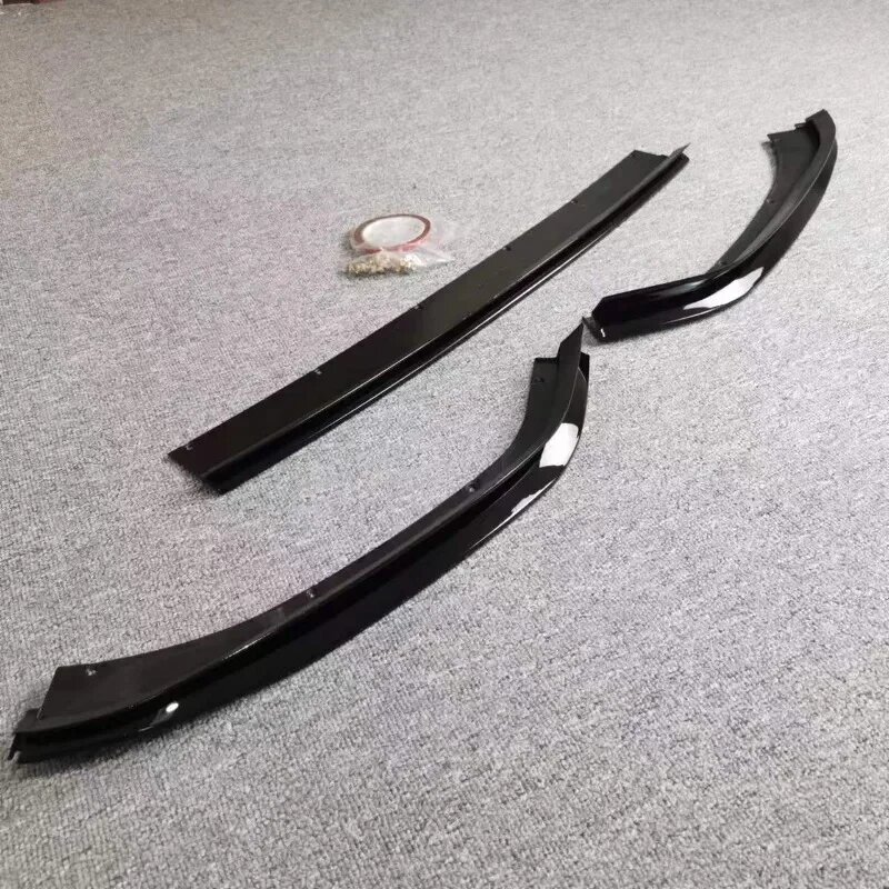 Для Volkswagen Golf 7 Facelift MK7.5 GTI TCR 2017-2020 автомобильный передний бампер, сплиттер, спойлер, диффузор, защитная крышка, комплекты кузова