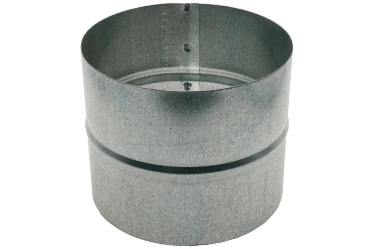 Соединитель для круглых воздуховодов Ventmarket d160 из оцинкованной стали S160