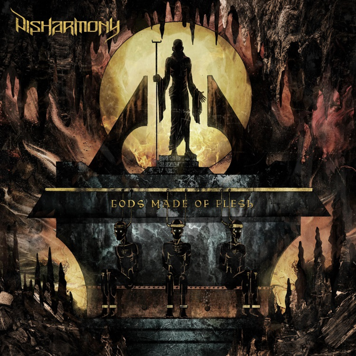 Компакт-диск Disharmony — Gods Made Of Flesh (RU)(CD)