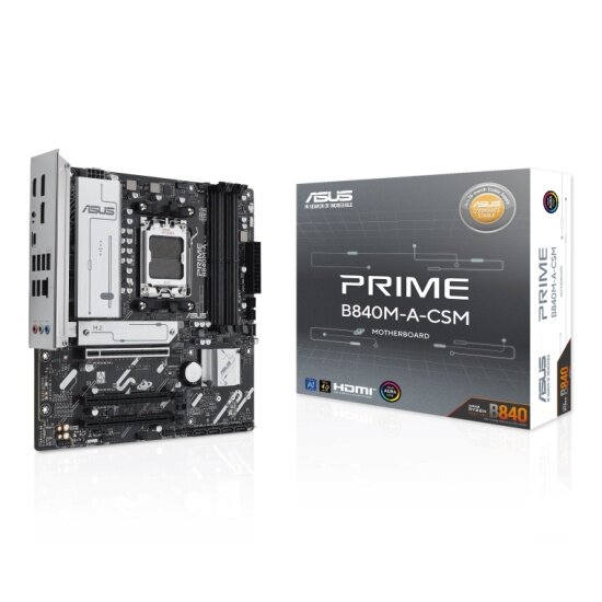 Материнская плата Asus PRIME B840M-A-CSM (AM5, mATX)
