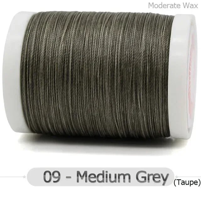 Вощеная нить Tepoztec 0.8 мм, Серый (09 - Medium Grey)