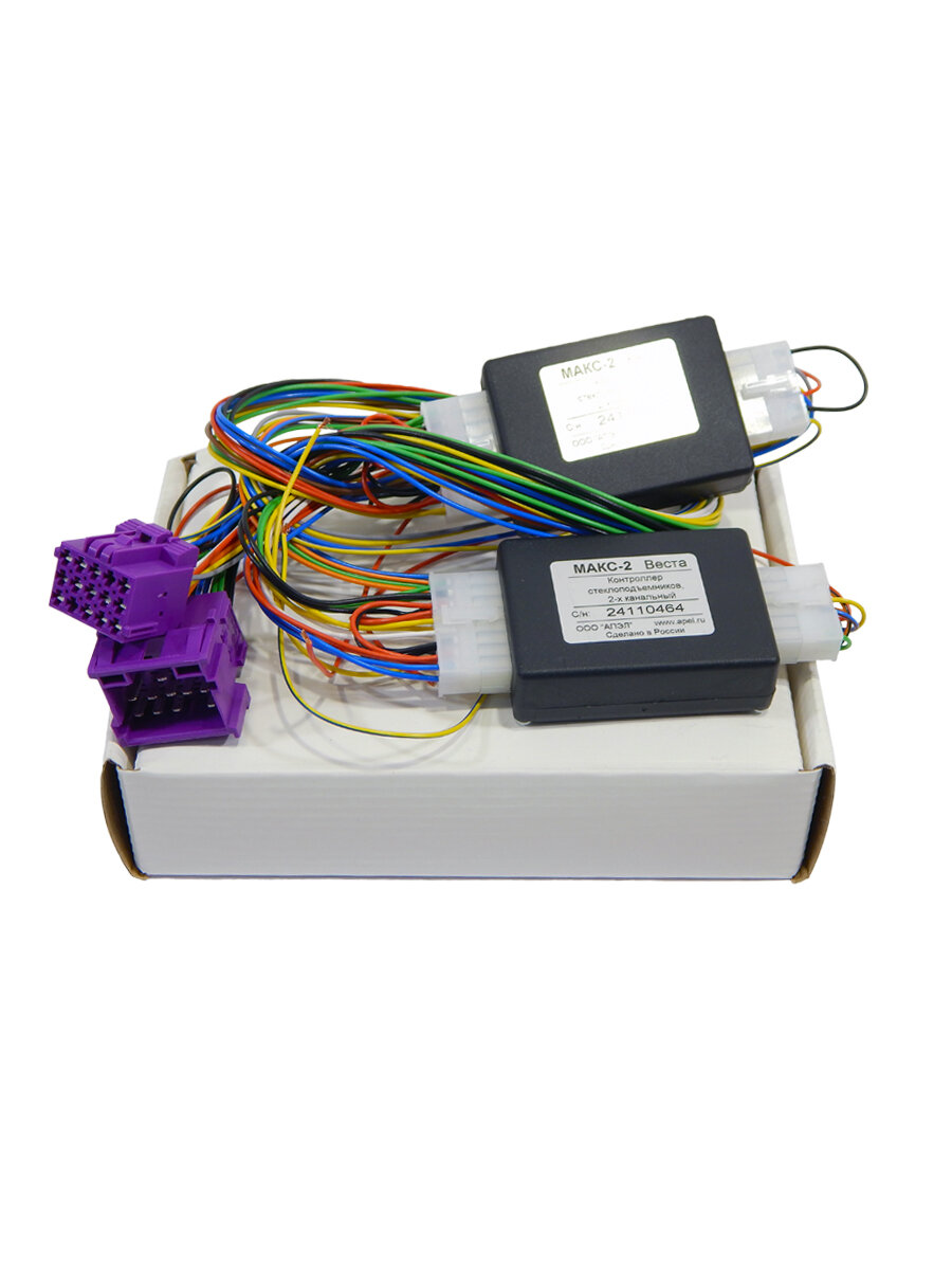 Модуль автоматического контроллера стеклоподъемников МАКС-2 Vesta (4 двери)