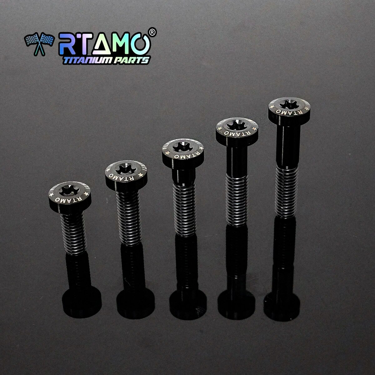 RTAMO Титановый болт Gr5 M8X20/25/30/35/40/45/50 для мотоцикла