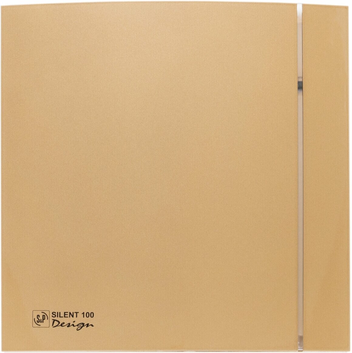 Накладной вентилятор Soler Palau SILENT-100 CZ GOLD DESIGN 4C