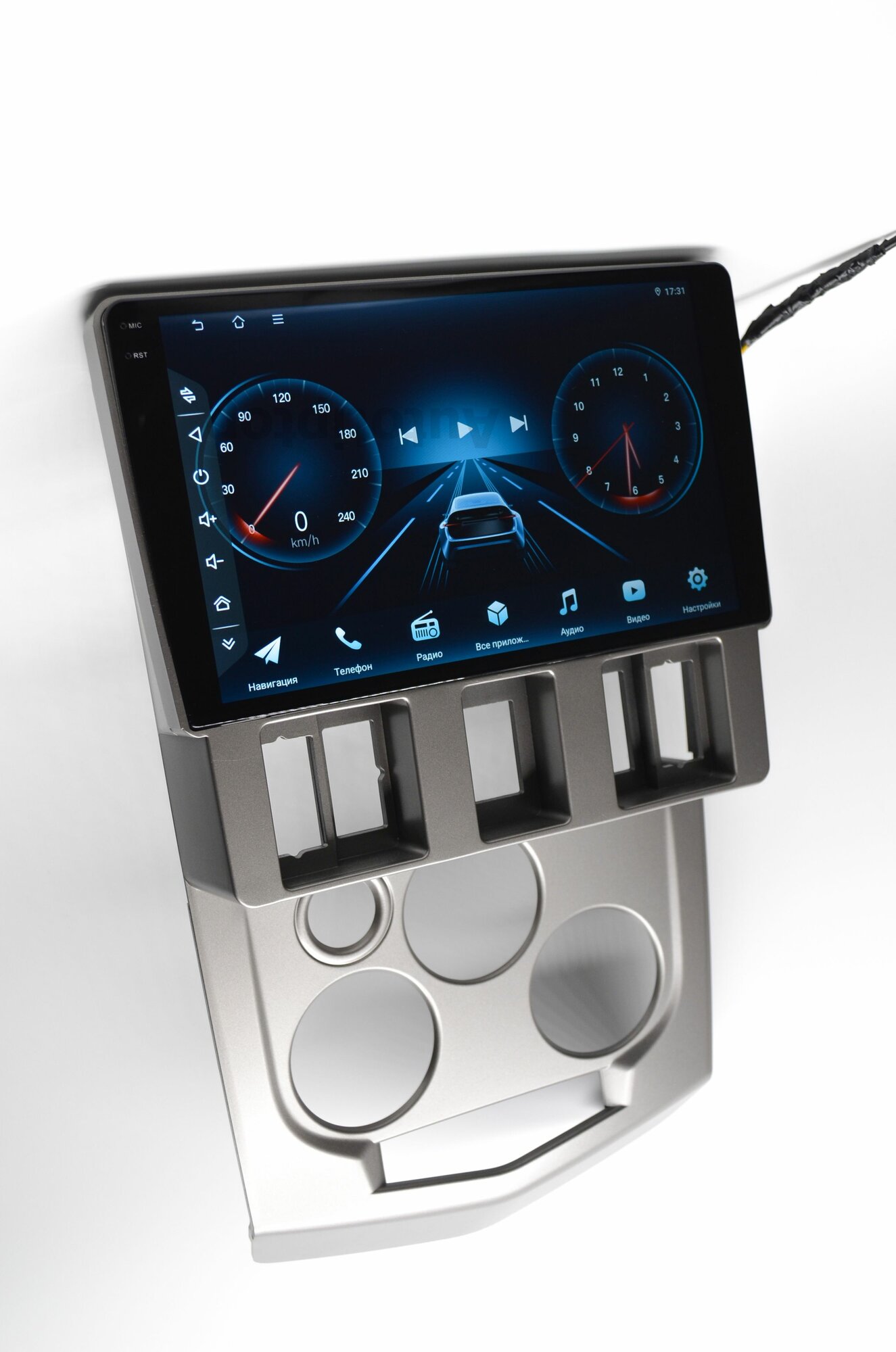 Магнитола для Renault Logan 1 2004-2009 4/64ГБ, QLED, Carplay, автозвук DSP, GPS Навигация, 9 дюймов