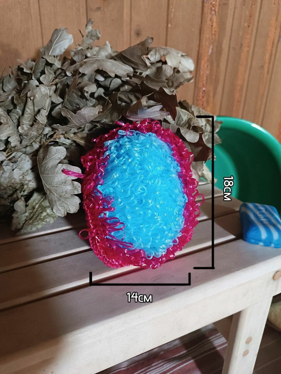 Мочалка малая ручной работы Иванoff