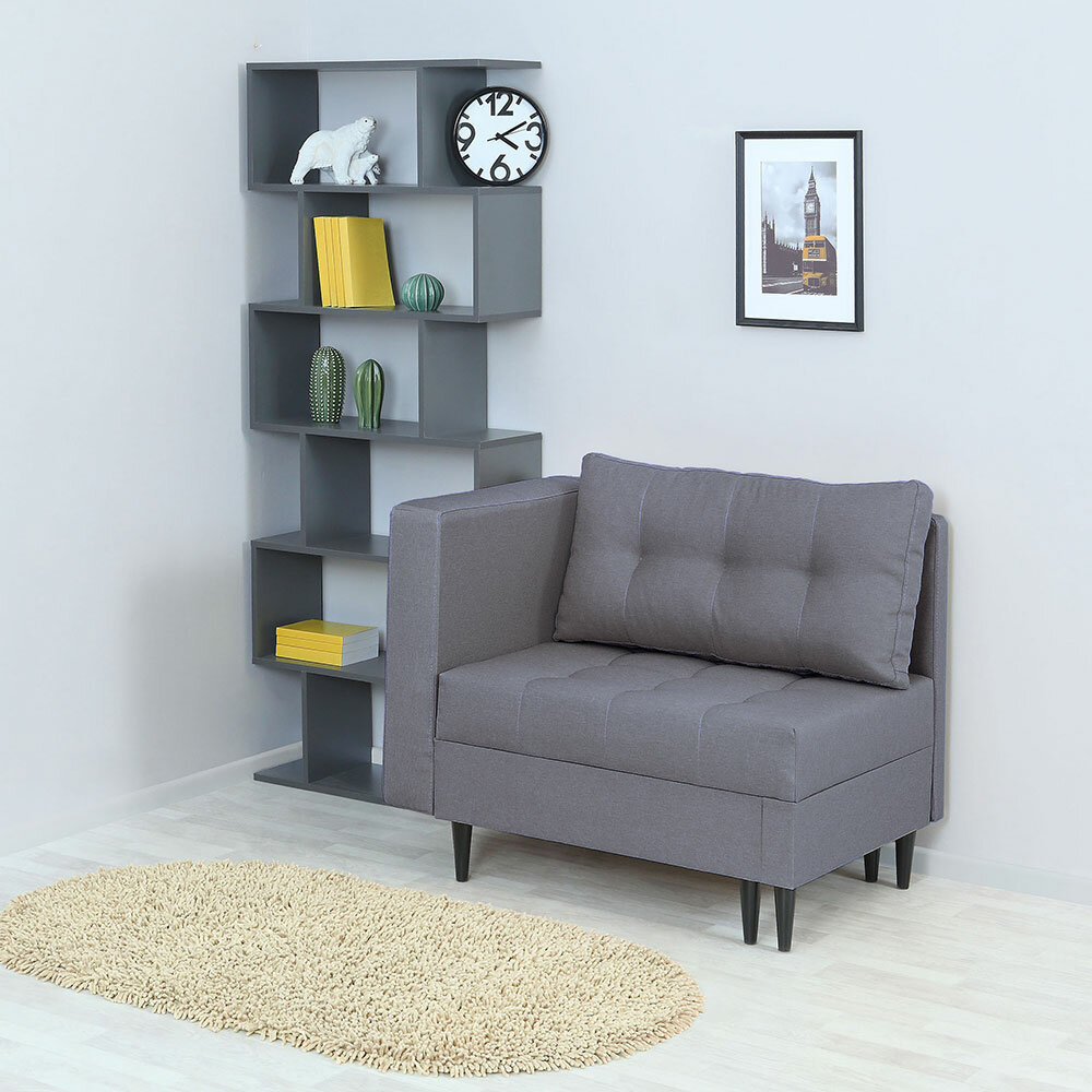 Кушетка Левада "Асти 1000", спальная, трансформация "еврокнижка", 104x67x87 см