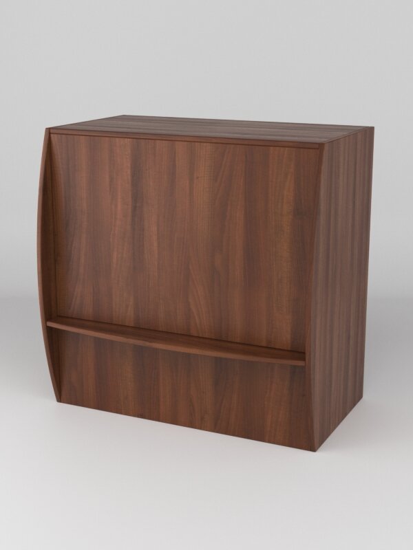 Прилавок "дюна" №1, Орех. Производитель товара - компания Westcom.