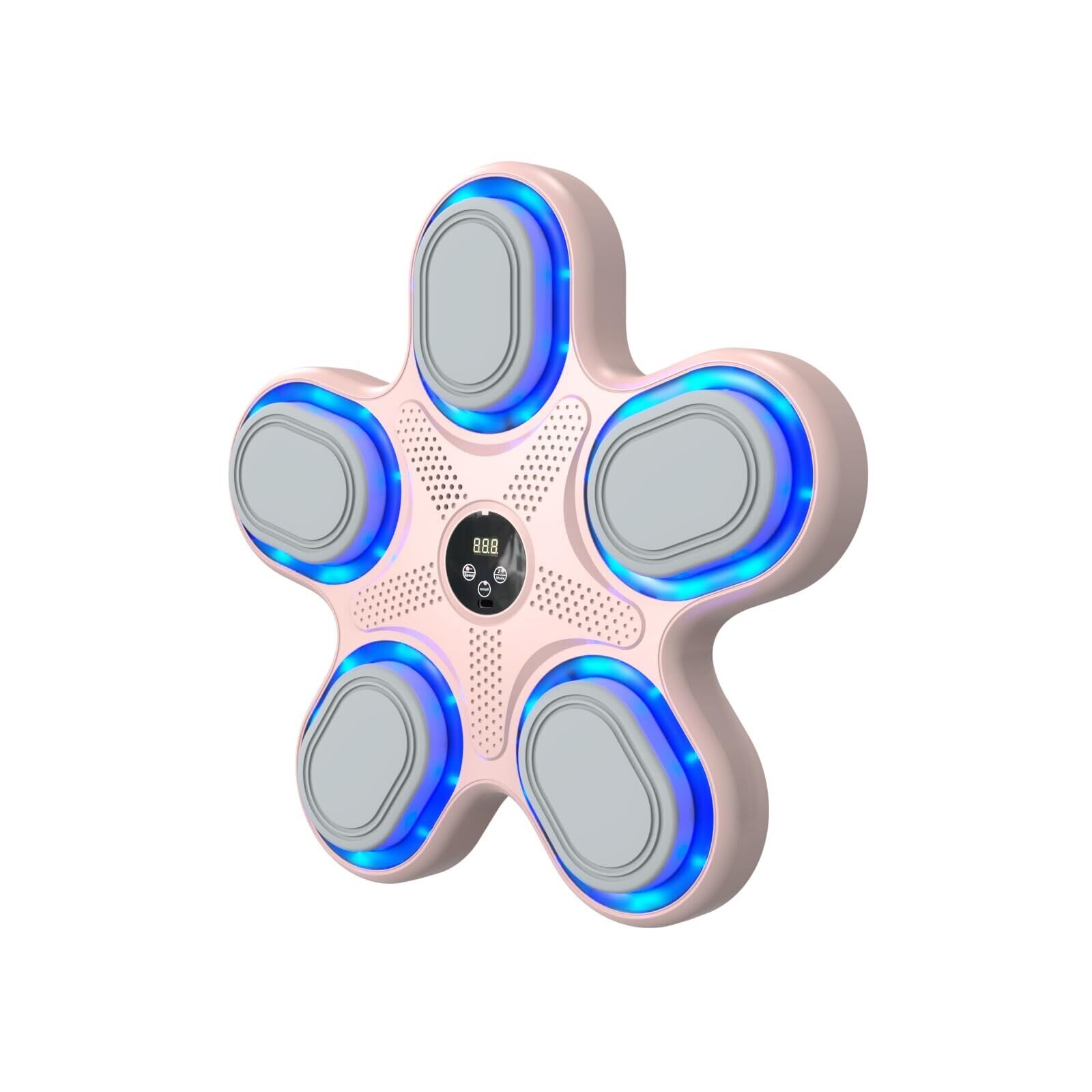 Боксерский мат "smart Bluetooth", детский, с музыкой, розовый