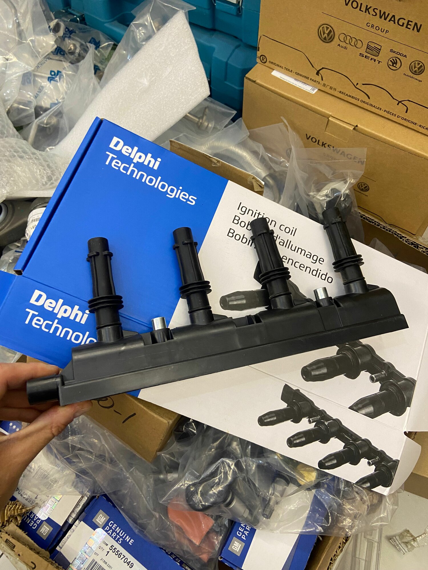 Катушка зажигания 55570160 Chevrolet cruze