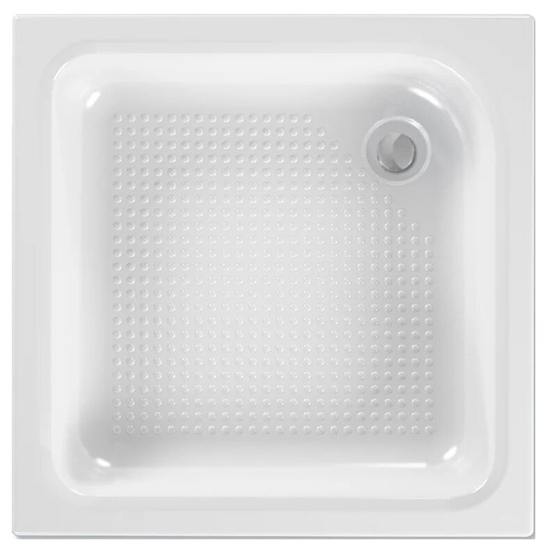 Поддон для душа Melodia della vita Square 59376 90x90 см, акриловый, квадратный, средний, с антискользящим покрытием, российский