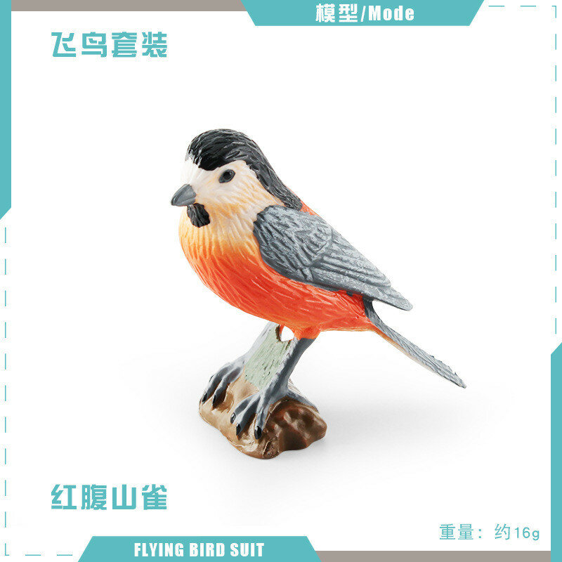 Элемент украшения птицы набор из пвц для столика с голубями сойками и мастерством воробей 16 г