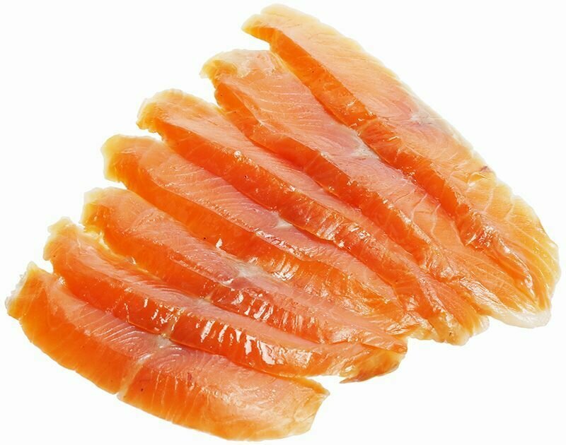 Филе семги холодного копчения нарезка 300г