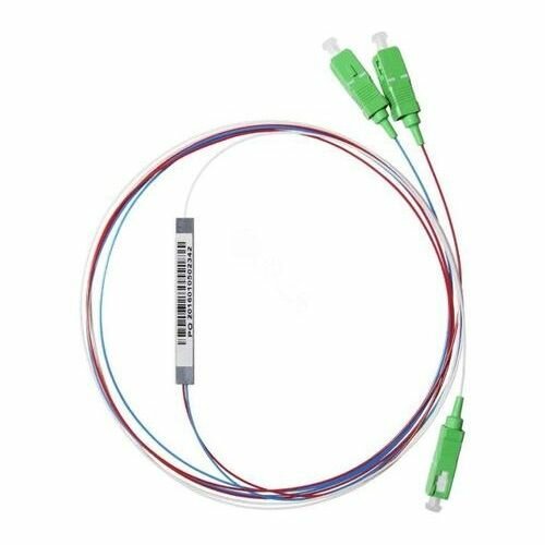 Сплиттер Suprlan PLС 1х2, 0,9 мм, SC-APC, желтый