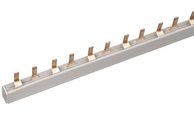 Шина соединительная IEK типа PIN, штырь, двухфазная, 63А, 1 м