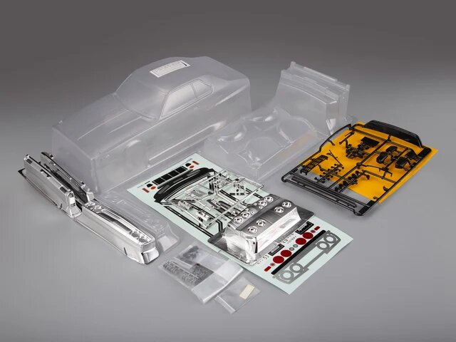 Электрический туристический автомобиль Killerbody 1:10, корпус ПК 1977, Хардтоп Skyline 2000 GT-ES