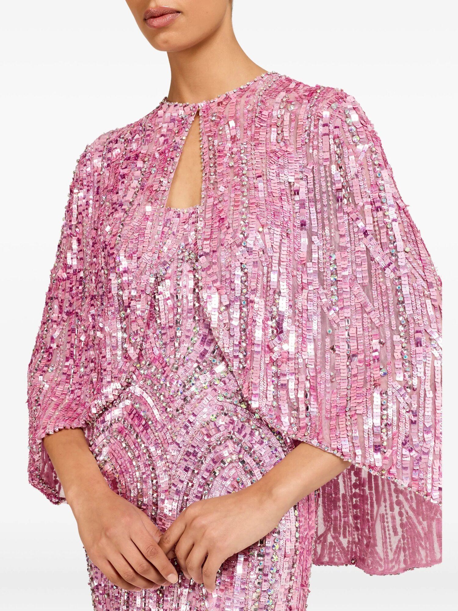 Накидка Jenny Packham Vulsa, размер 16, pink — фото 1