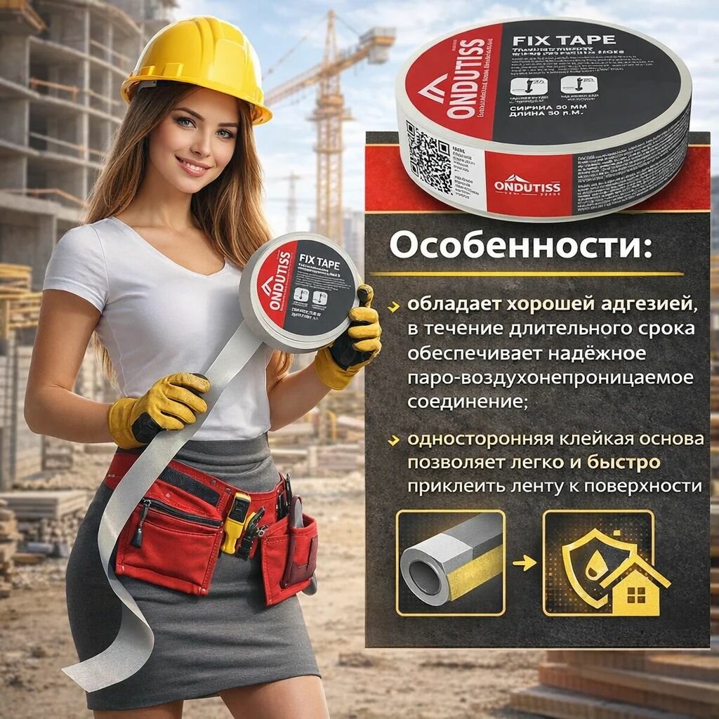 Ondutiss Fix TAPE - Монтажная лента