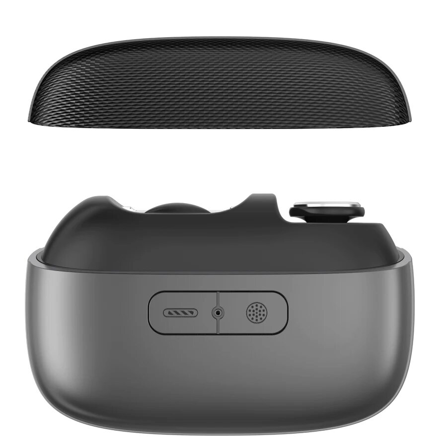 Электрическая машинка для стрижки ногтей Vancostar 3 в 1 Black Grey