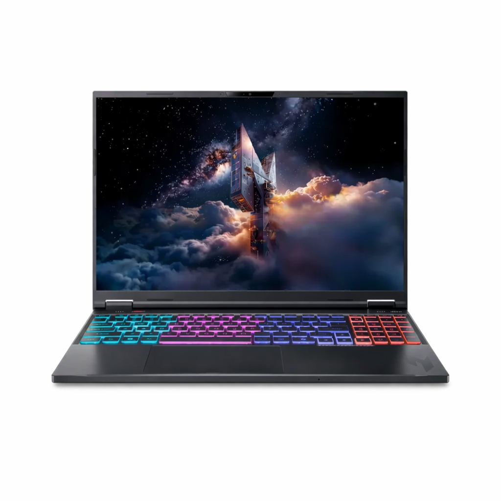 Игровой ноутбук Acer Nitro V 16 (AMD Ryzen AI 7 350, 16 ГБ, 1024 ГБ, RTX 5060, 180 Гц, Win 11) Черный