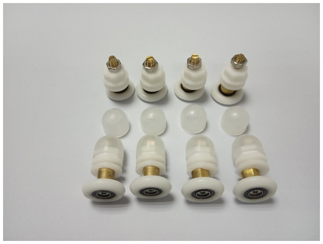 Ролики для душевых кабин 8 шт (29 мм)