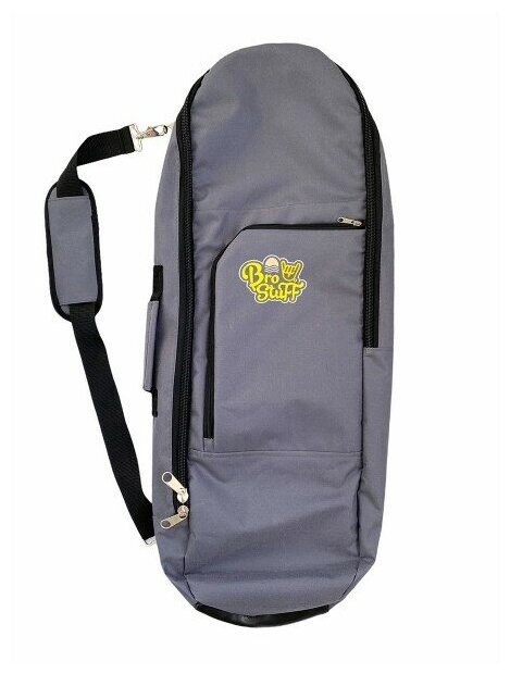 Чехол для скейта, скейтборда, круизера BroStuff grey grey 01