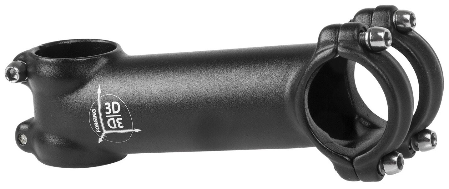 Вынос руля велосипеда M-WAVE 3D forged для руля 31,8мм, угол подъёма 7 градусов, длина 100мм. На шток 1.1/8" (28.6мм)