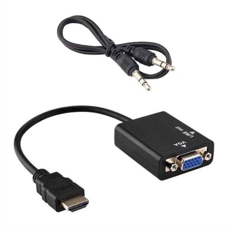 Видео переходник (HDMI-VGA/J3.5) Орбита OT-AVW21