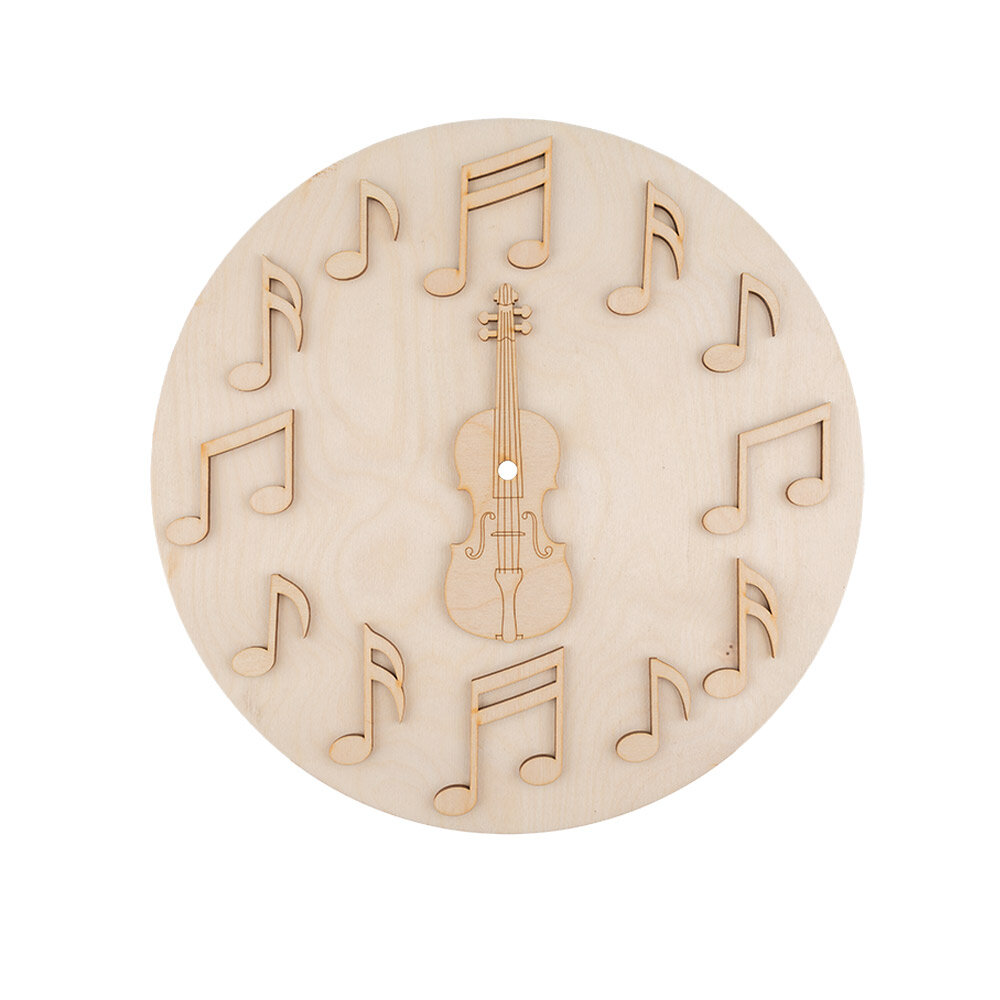 Заготовка для декорирования "Mr. Carving" ВД-186 Часы Ноты