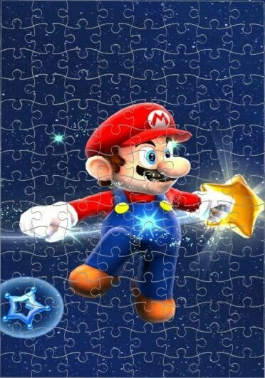 Пазл Марио/ Mario №1, А3