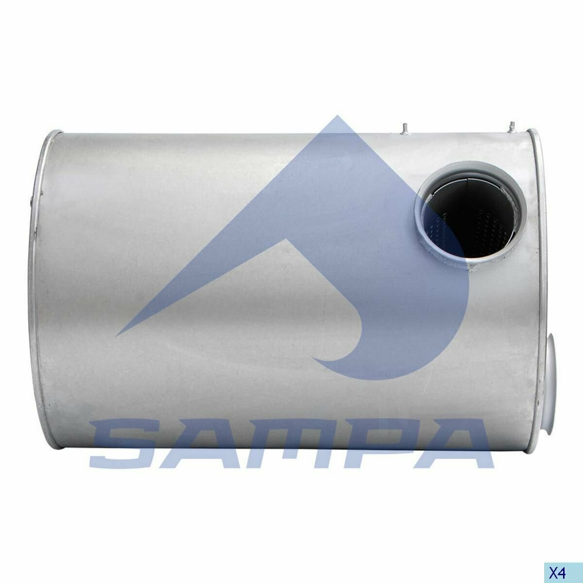 Глушитель основной Volvo F/FH12 (бочка) 3979599 031.392 SAMPA