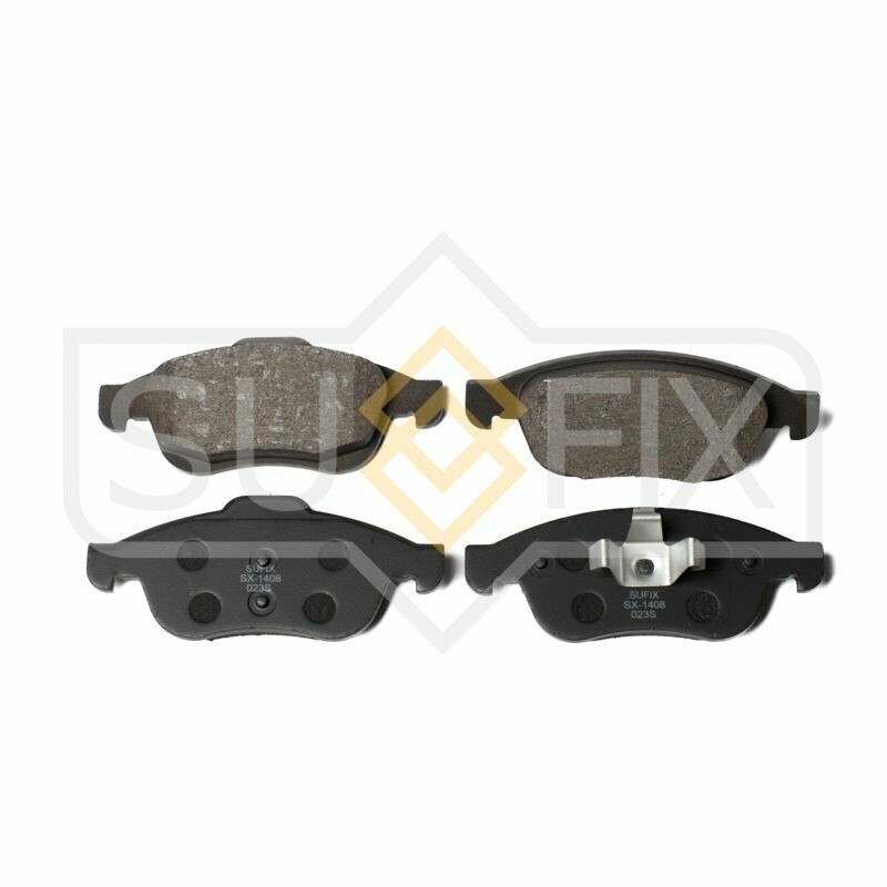 SUFIX Колодки тормозные передние RENAULT Duster 2.0 12>/ Fluence 1.6-2.0 10>/ Megane III 1.6-2.0 09>