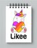 Блокнот Likee №2, А4