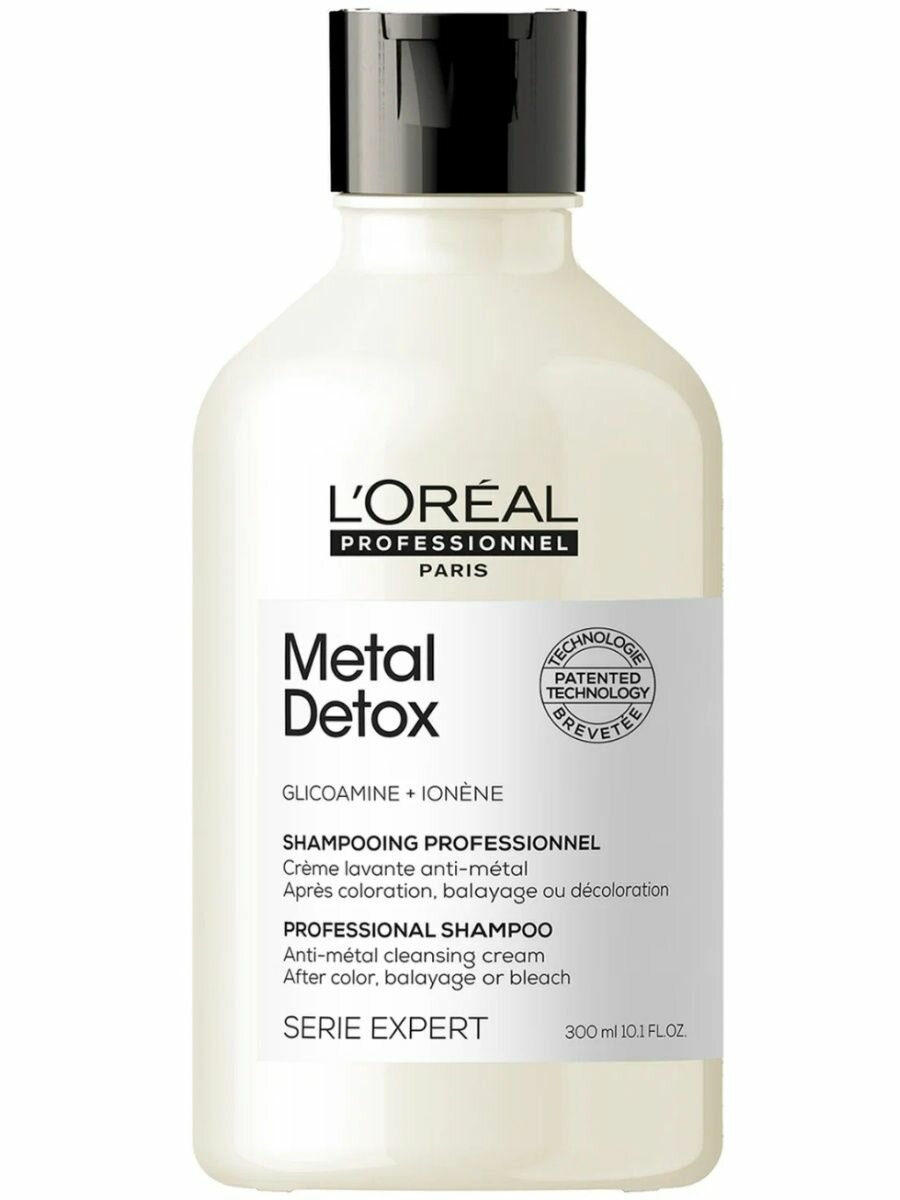 Loreal Metal Detox - Шампунь для восстановления волос 300 мл