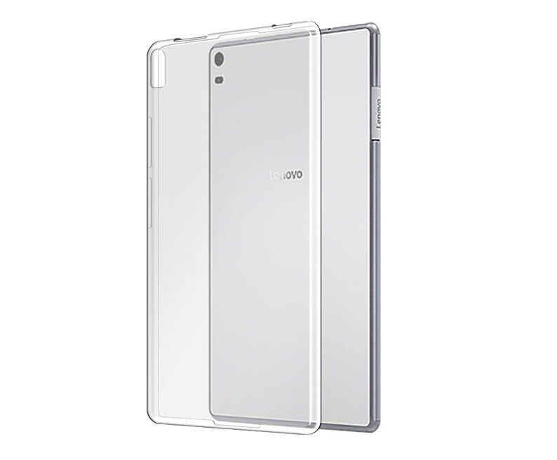 Чехол задняя-панель-накладка-бампер MyPads Tocco для Lenovo Tab 4 8 Plus TB-8704F/N ультра-тонкий из силикона прозрачный