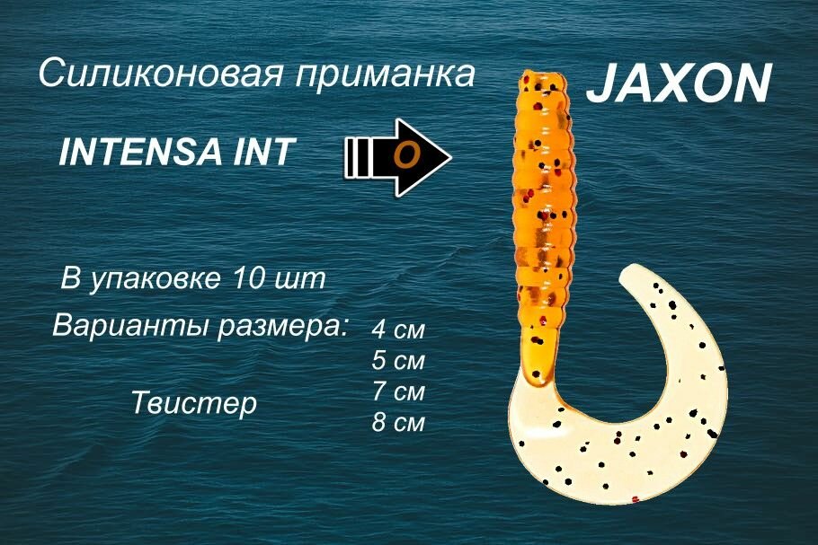 Силиконовая приманка JAXON INTENSA (TG-INT038)