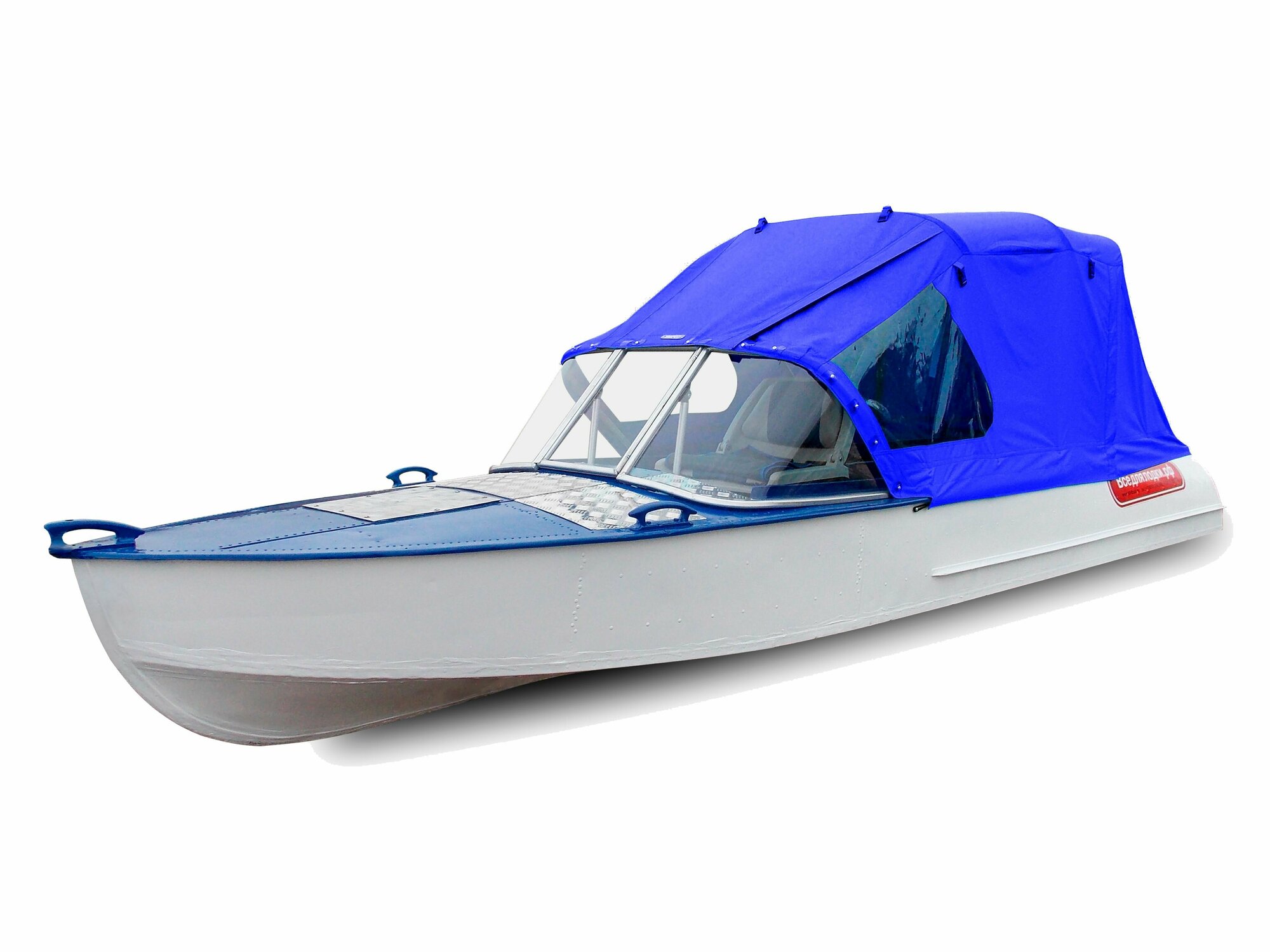 Казанка 1955. Комплект стекло с калиткой, тент, дуги