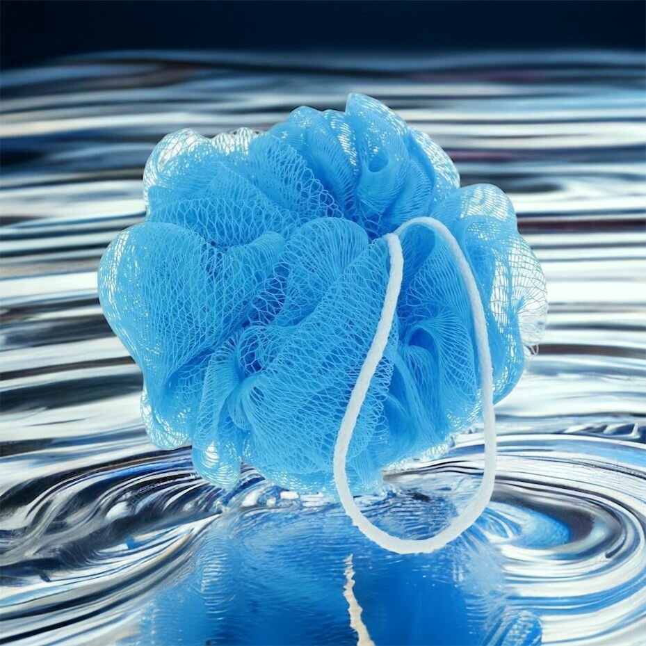 Мочалка губка массажная для душа, бани, сауны детская женская мужская