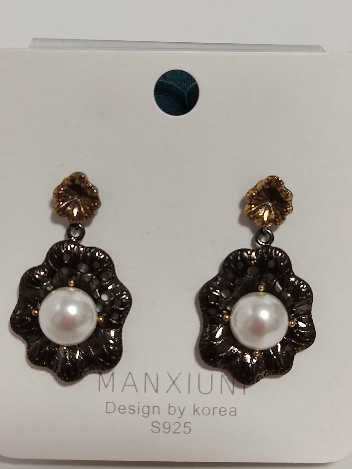 Серьги, жемчуг имитация