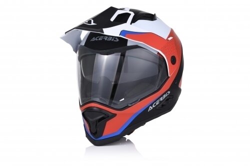 Мотошлем туристический эндуро Acerbis REACTIVE GRAFFIX Red/White, XS