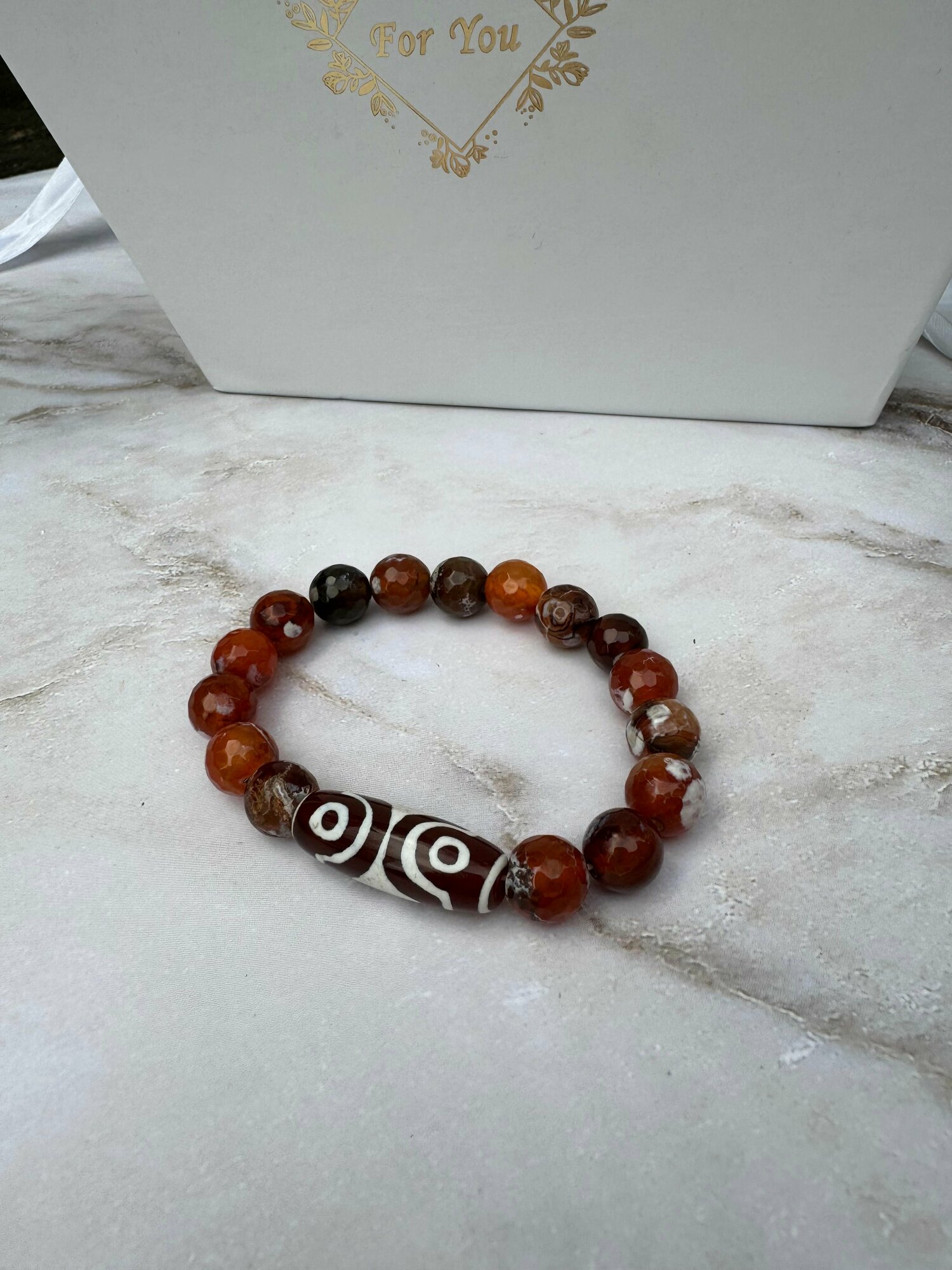 Браслет, сердолик