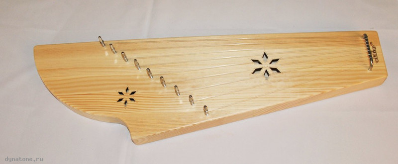 Мозеръ 9 струн, цвет ель, двухкамерные Константиновские - Гусли крыловидные