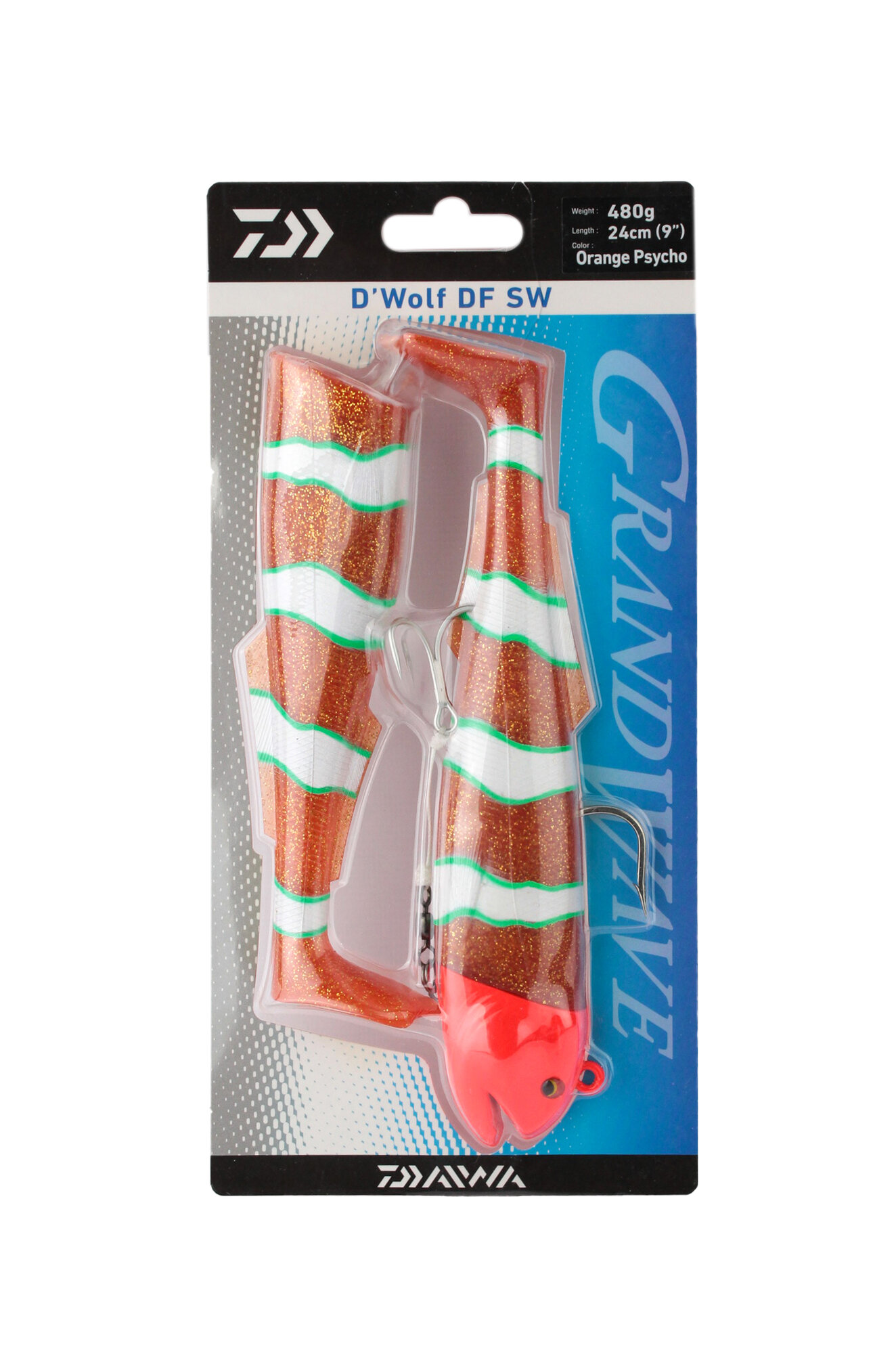 Daiwa Wolf DF SW 24 см 480 г приманка для ловли хищных рыб баланс и дальний заброс