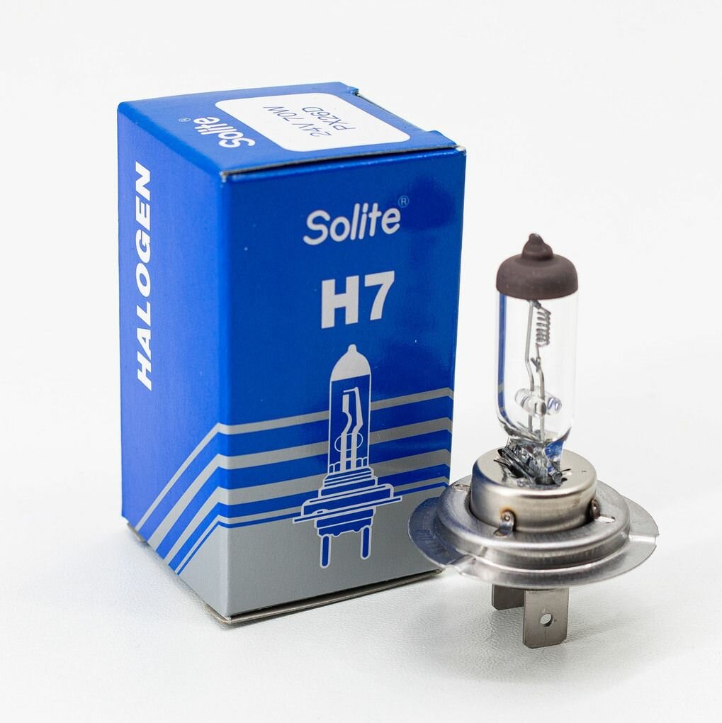 Лампочка в фару H7/24V/70W SOLITE