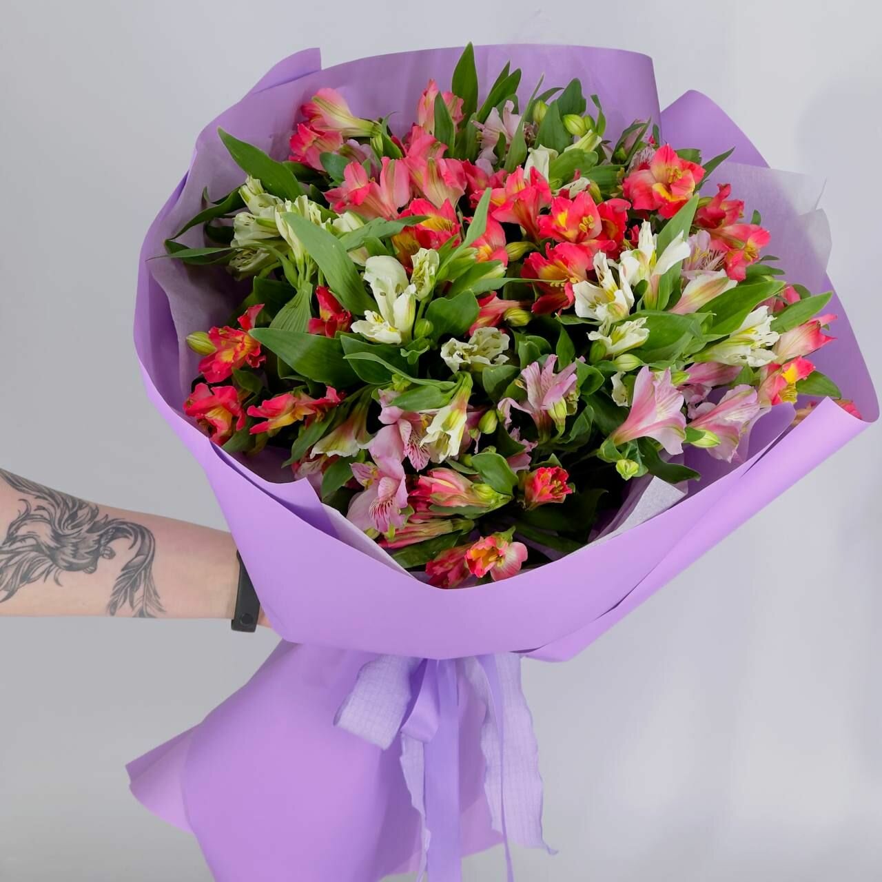 Букет альстромерии, 35 шт.