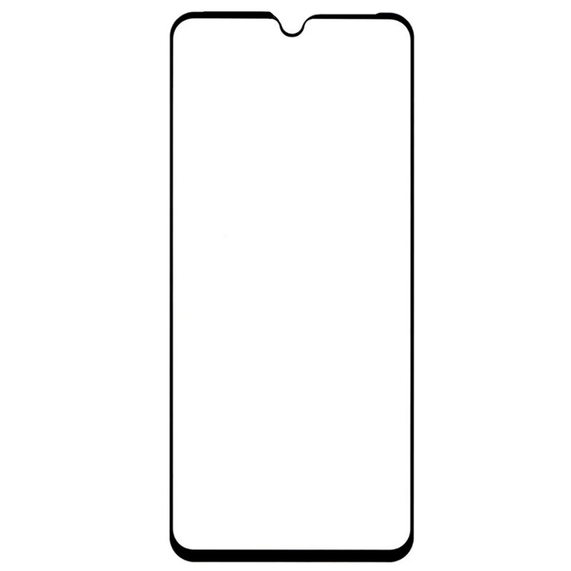 Защитное стекло на Vivo Y02/Y02A/Y02T/Y16/Y22/Y31/Y31S/Y21/Y52S/Y53S, черное, X-CASE