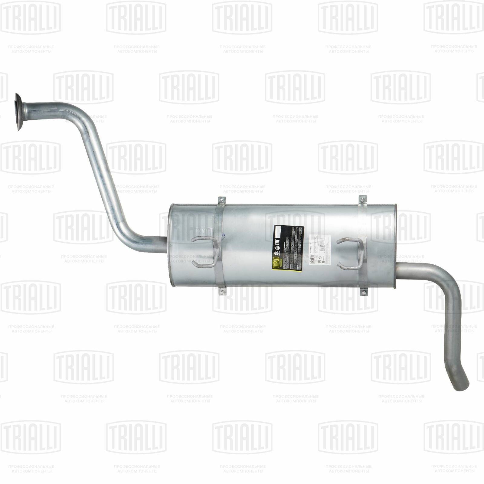 Глушитель для а/м ГАЗель Бизнес (27055) дв. УМЗ Евро-4 (под ГБО) основной (алюминизированная сталь) (EMM 0342) TRIALLI