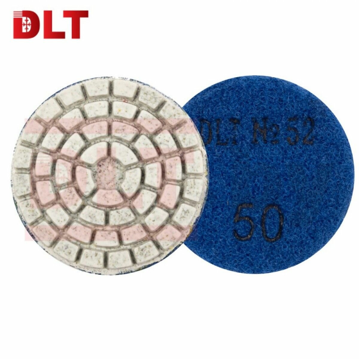 2134 Круг алмазный гибкий шлифовальный DLT #50 №52 50мм